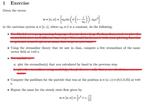 Solved Exercise Given The Vector In The Cartesian System Chegg