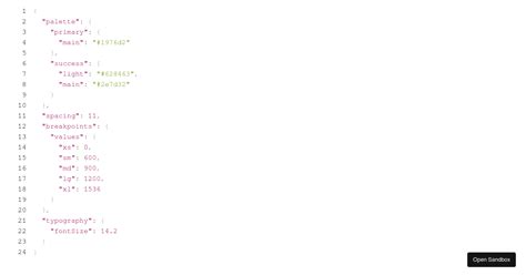 Syntaxhighlighter Codesandbox