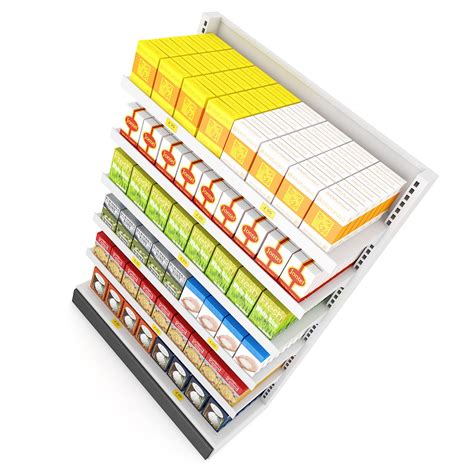 슈퍼마켓 선반 04 3d 모델 18 Unknown C4d Fbx Max Obj Free3d