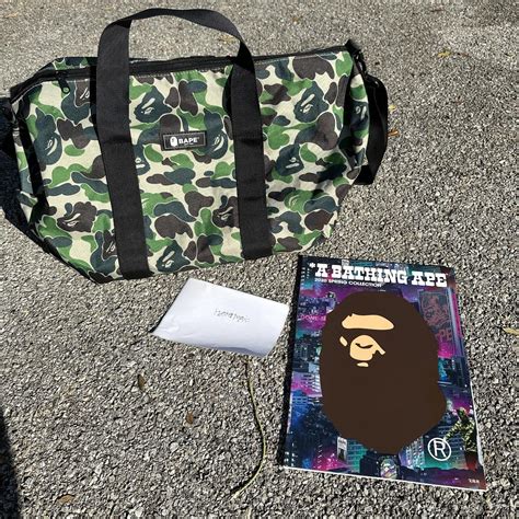 Bape Camo Duffle Bag Grailed