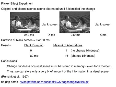 Ppt 3 Selective Attention Selective Attention Attending To Part Of The Environment While