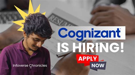 Cognizant Is Hiring Infoverse Chronicles