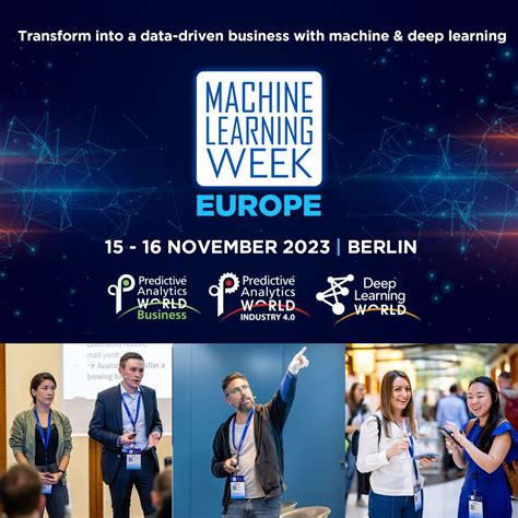 Machine Learning Week Europe On Linkedin Mlweek Machinelearning