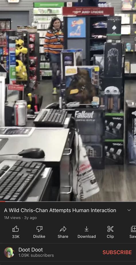 A Gamestop Employee Recorded Chris At A Gamestop 3 Years Ago What He