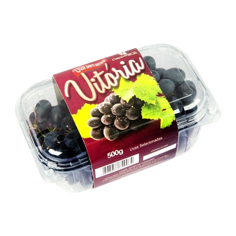 Uva Vitoria Bdj 500g Supermercado Bom Demais