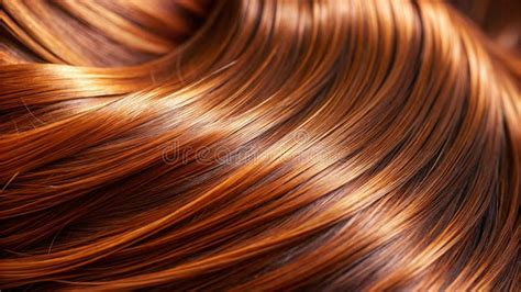 Exquisite Brown Hair Strand An Aerial Closeup Unveiling Delicate Curves