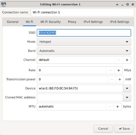 Creation Of Wifi Access Point With RadxaWirelessModuleA8 3A Radxa Community