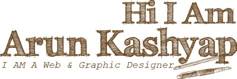 Arun Kashyap Excellent Graphic Designer Web Designer UI UX Designer Responsive Website