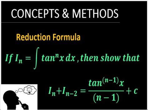 Reduction formula tan^n(x) || integrate tan^n(x) dx || reduction formula for tan^n x || - YouTube