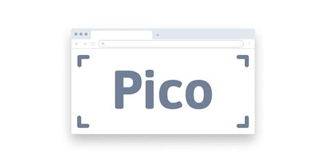 Github Rsifypico Take Browser Screenshots In Javascript 📸