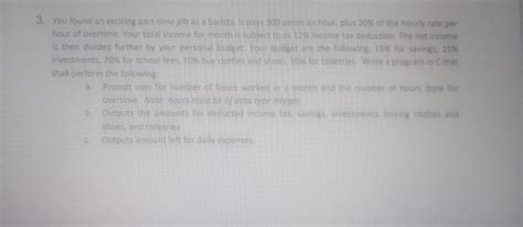 Solved How To Solve This Problem And Input This In Dev C