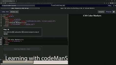 Learn Css Colors By Building A Set Of Colored Markers Step 10 Youtube