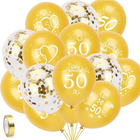 50th Wedding Anniversary Balloons