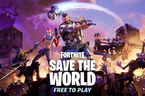 Fortnite Save The World Is Going Free To Play Release Date Rewards