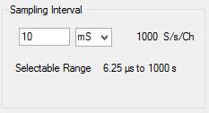 Sampling Interval