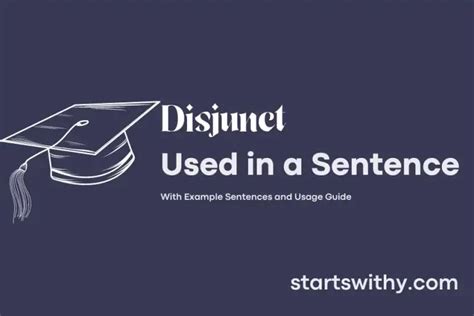 Disjunct In A Sentence Examples 21 Ways To Use Disjunct