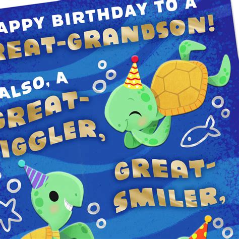 Youre A Great Everything Birthday Card For Great Grandson Greeting Cards Hallmark