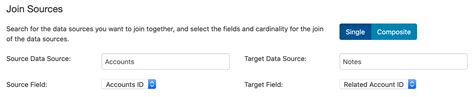 Easy Insight Documentation Joining Data Sources