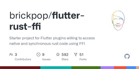 Github Brickpopflutter Rust Ffi Starter Project For Flutter Plugins Willing To Access Native