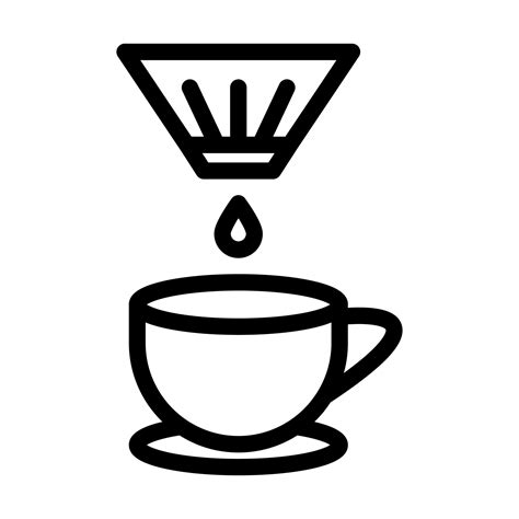 Coffee Filter Icon Design 21770137 Vector Art At Vecteezy