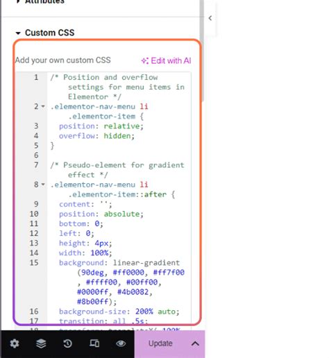 How To Add Elementor Menu Hover Effects Menu Hover