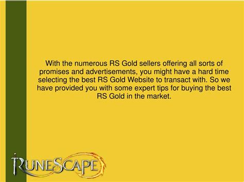 Ppt Experts Tips In Purchasing Runescape Gold Powerpoint