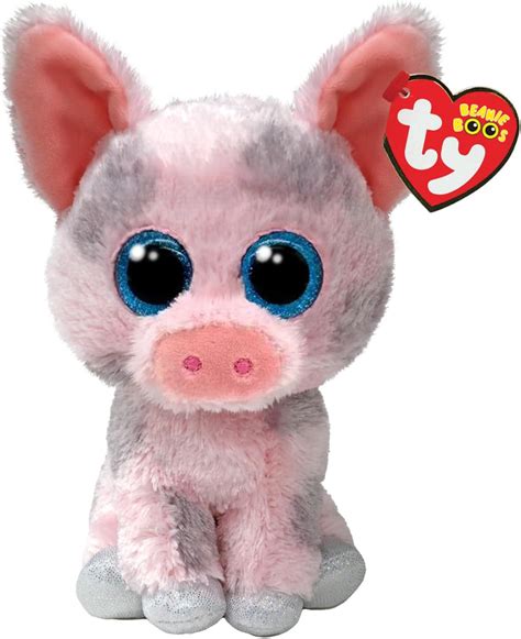 Ty Beanie Boos Hambo Il Tenero Maialino Con Occhioni Azzurri