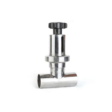 Stainless Steel Safety Valve Hygienic Pressure Release Sanitary Safety Valve Overflow Valve For