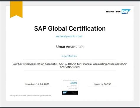 Fi Module S 4hana🎉 Umar Amanullah