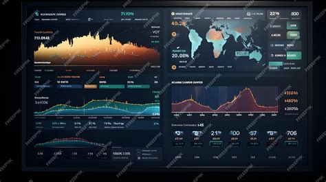 Premium Photo Aipowered Financial Analytics Dashboard