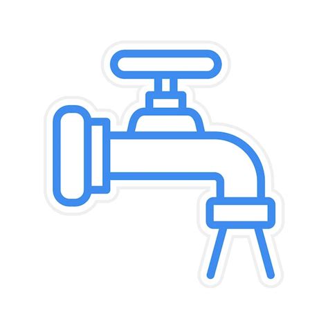 Premium Vector Faucet Vector Illustration