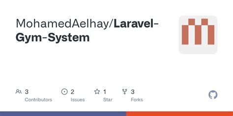github mohamedaelhay laravel gym system