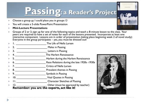Ppt Passing A Readers Project Powerpoint Presentation Free