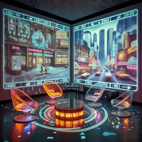 Arquitectura Holográfica Interactiva Redefiniendo Los Espacios Vintage