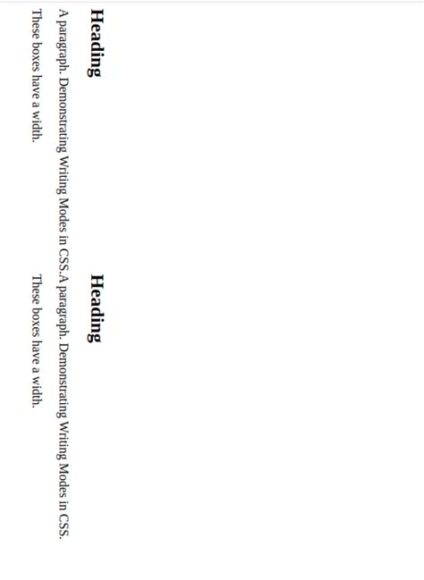 Css Writing Modevertical Boxes Are Not Stacking In Predicted Direction Stack Overflow