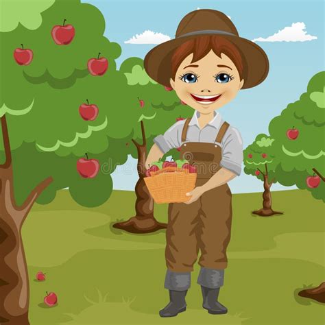 Little Farmer Boy Stock Illustrations 1582 Little Farmer Boy Stock