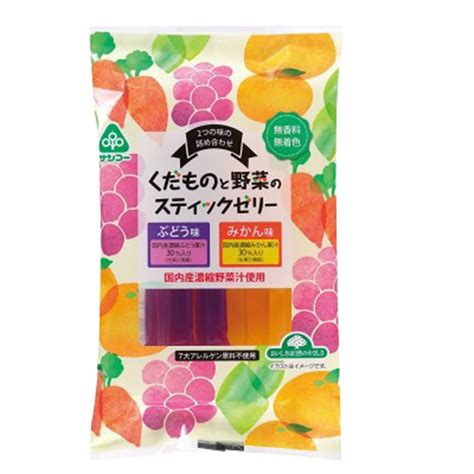 【楽天市場】3004326 Os 寒天とこんにゃく粉で固めた国産果汁100のスティックゼリー192g16g×12本【花田食品】：奈良恵友堂