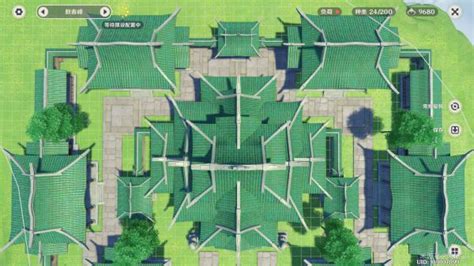 《原神》尘歌壶山峰郡王府搭建参考 游民星空