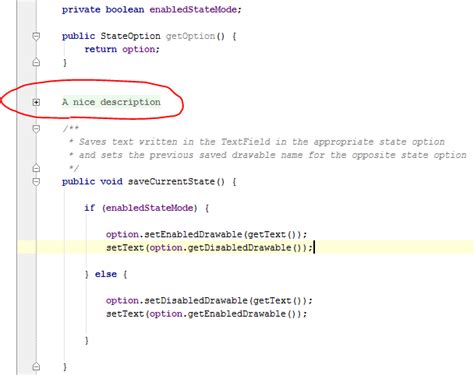 Android Studio IntelliJ IDEA Code Regions AA GSM Lab A Step To Advance Technology