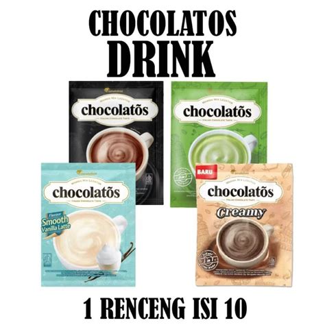 Jual Chocolatos Drink 1 Renceng 10 Sachet Shopee Indonesia