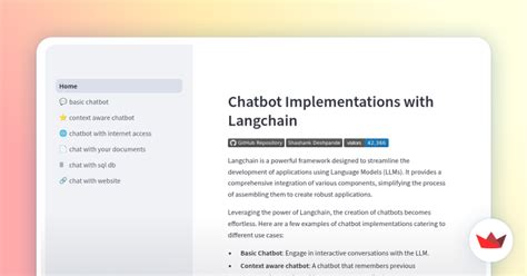 Shashank Deshpande On Linkedin Langchain Chatbot