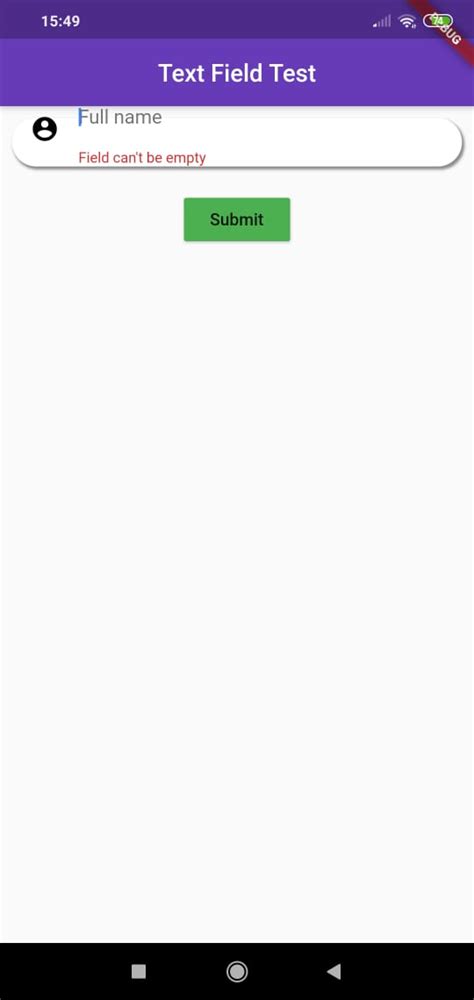 How To Change The Position Of Validation Error In Flutter Forms Stack Overflow