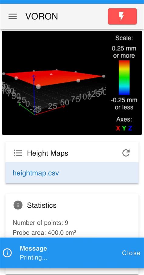 warning the height map has a substantial z offset duet3d forum