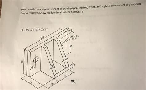 Solved Draw Neatly On A Separate Sheet Of Graph Paper The