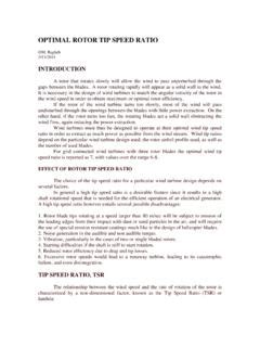 OPTIMAL ROTOR TIP SPEED RATIO Mragheb Com Optimal Rotor Tip Speed Ratio Mragheb Com Pdf