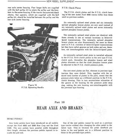 Ford 2000 7000 Series Tractor 1965 1975 Workshop Service Repair Manual