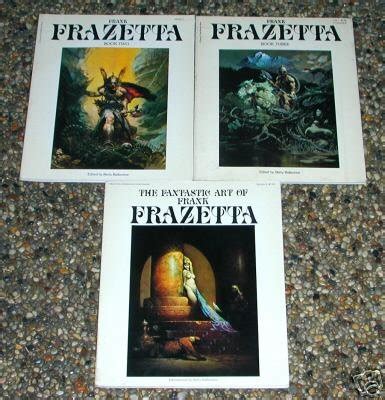 3 Frank Frazetta Fantasy Art Books Great Copies 17743371