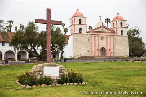 Santa Barbara Mission Chapel Mission Santa Barbara A Detail View Of