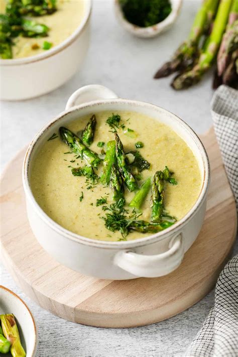 Cream Of Asparagus Soup The Cheese Knees