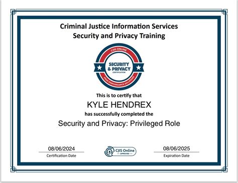 I Renewed My Certification Today 3 Months Before It Expired Kyle Hendrex